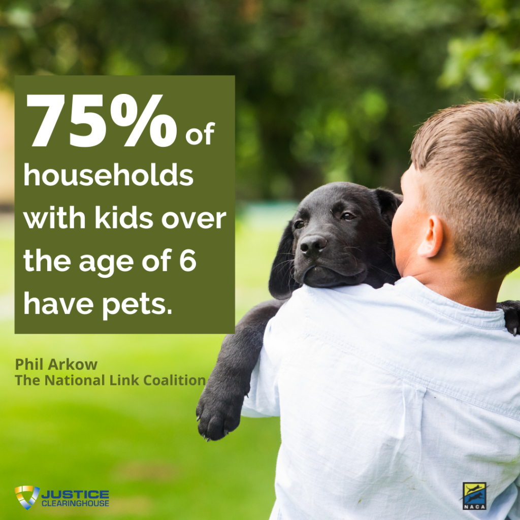Thoughts on Kids and Pets from Phil Arkow – Justice Clearinghouse